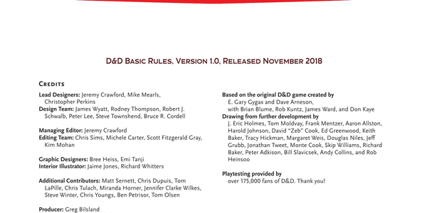 D&D Basic Rules - 2018 by Wizards of the Coast - Libreture